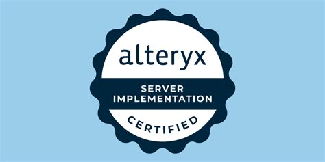 introducing the alteryx server implementation cert alteryx community