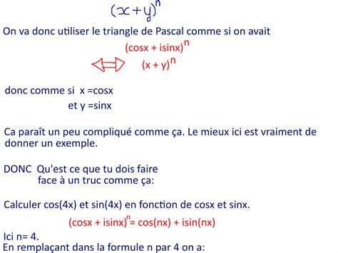 Calculer Cos Nx Et Sin Nx En Fonction De Cosx Et Sinx ~ Notreus