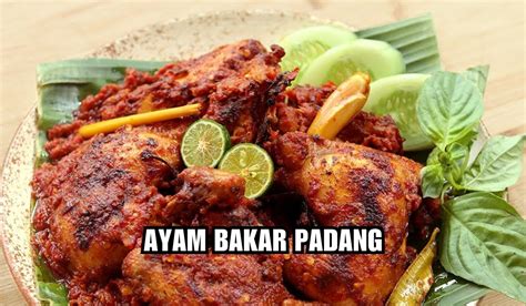 Meresap Sampai Hingga Ke Tulang Resep Bumbu Ayam Bakar Padang Dijamin