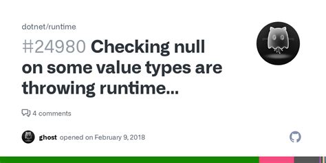 checking null on some value types are throwing runtime exceptions