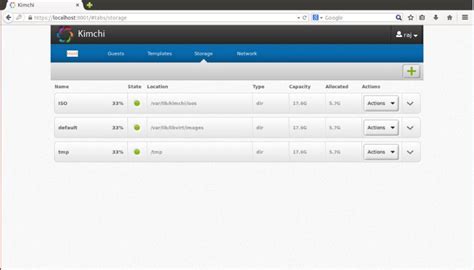 manage kvm qemu with kimchi web interface itzgeek