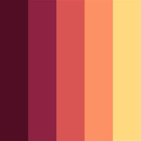 flat ui color swatches aco autumn edition web3canvas