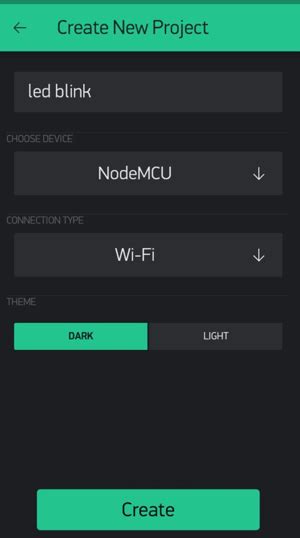 iot controlled led using blynk and esp8266 node mcu