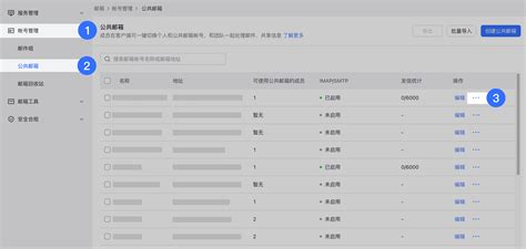 删除公共邮箱