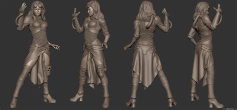 6 X Blender Zbrush Character Models Needed Paid Work Blender
