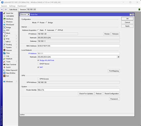 how to install mikrotik router on virtualbox getlabsdone