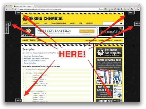 jquery and wordpress slick flyout menu plugins churchmag