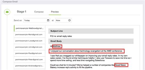 how to use yesware s mail merge for gmail yesware blog