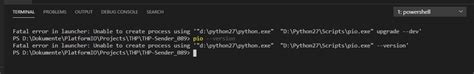 update libraries not possible platformio ide platformio community