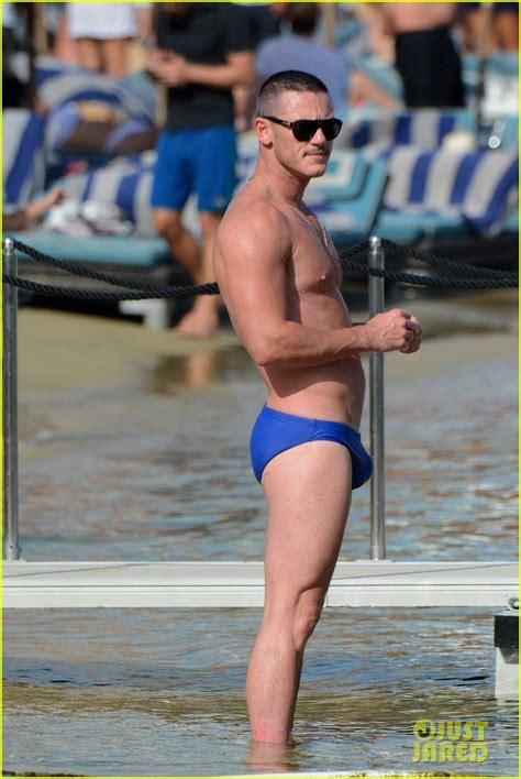 Luke Evans Speedo Leaves Nothing To The Imagination Photo 3455080