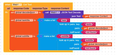 parse arrays of json data discuss kodular community