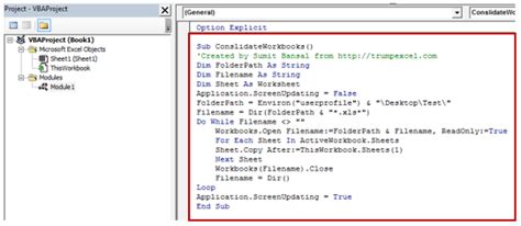 how to combine multiple excel files into one excel workbook