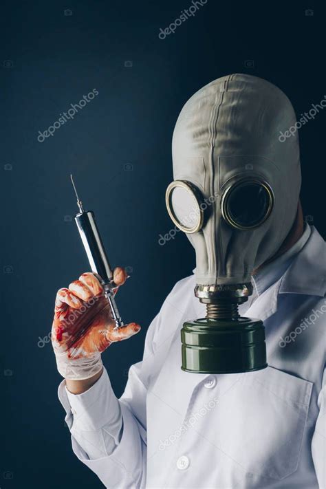 Concepto De Experimento Médico Espeluznante Un Médico Aterrador Con