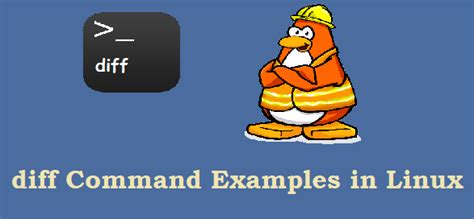 how to compare files in linux with diff command