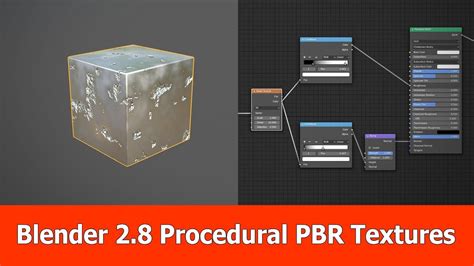 blender 2 8 procedural pbr texturing beginner tutorial youtube in