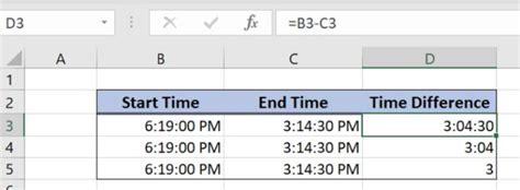 discover how to make a time difference calculation in