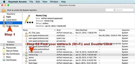 finding forgotten wifi password on mac os x macbook pro and air pandt it brother computer