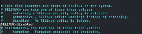how to disable selinux on centos 8 lunux
