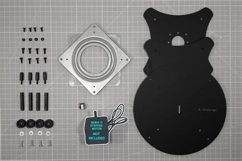turntable for stepper motor kit by fluxgarage on tindie