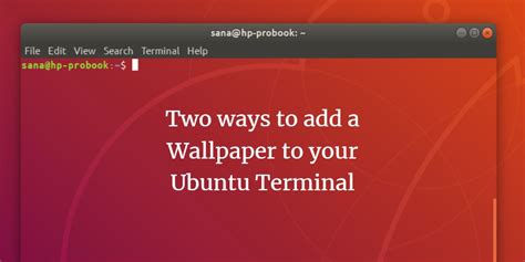 two ways to add a wallpaper to your ubuntu terminal laptrinhx