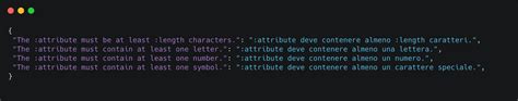 laravel 8 password rules with localized error message blog