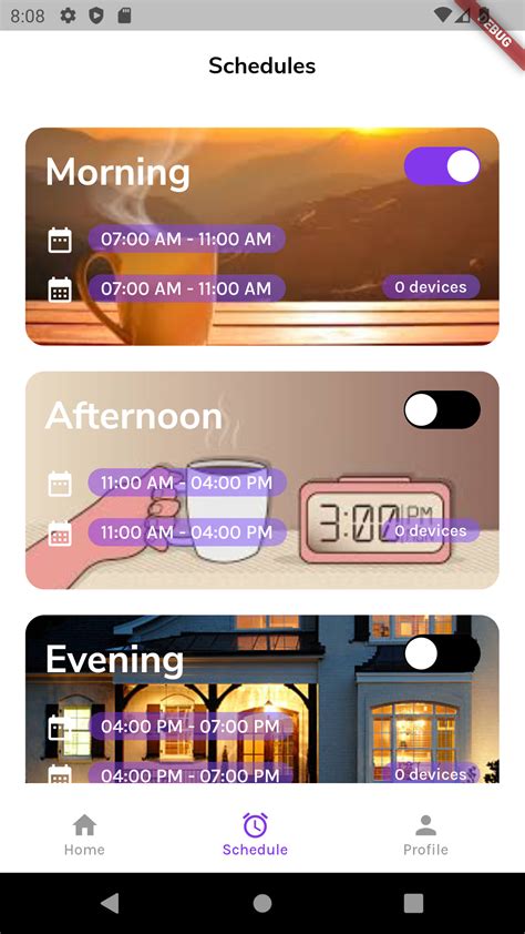 a home automation mobile application made using flutter and dart 🏠