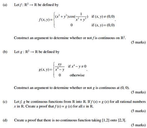 Solved Let F R 2 Rightarrow R Be Defined By F X Y