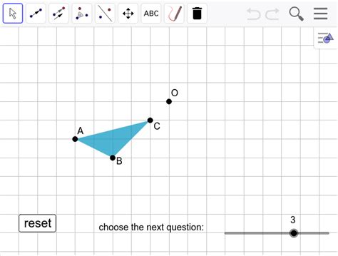 perform the transformation geogebra