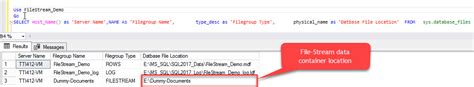 storing files in sql database using filestream part 2