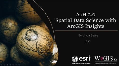 spatial data science with arcgis insights wigiske aoh 2 0 youtube