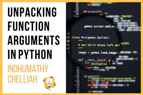 unpacking function arguments in python — shecancode