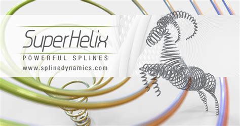 superhelix 3ds max plugin spline dynamics