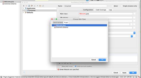 java setup intellij idea to run one class app stack overflow