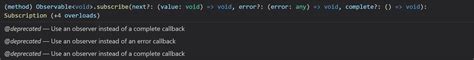 unexpected deprecation warning after upgrading to typescript v4 2 2