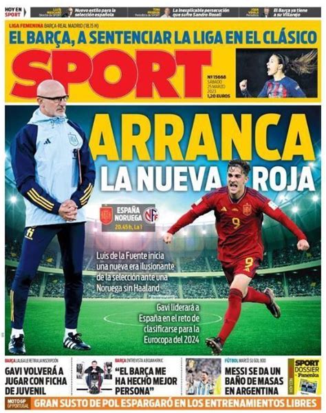 El Papelón Portadas De Los Periódicos Deportivos Hoy 25 De Marzo 2023