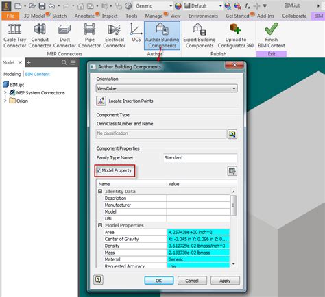 ifc parameters when converting from inventor autodesk community