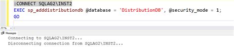 configuring sql server replication for distribution