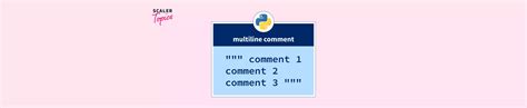 what is multiline comment in python scaler topics hot sex picture