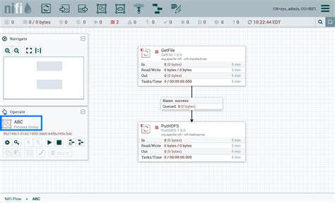 restricted components in versioned flows apache n cloudera