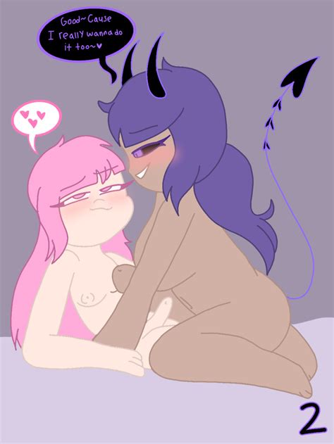 Rule 34 2futas Ashes Lewd Anne Blush Dark Skinned Futanari Demon
