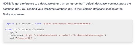 javascript firebase database app arg expects a firebaseapp instance