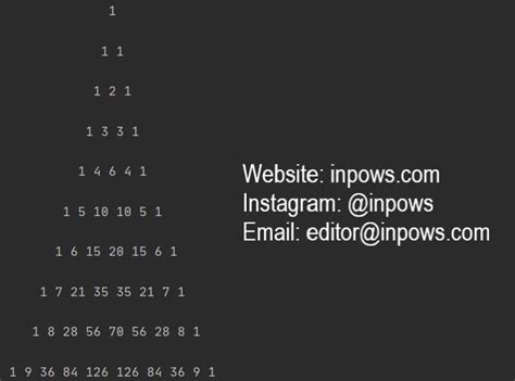 membuat segitiga javascript dikbud
