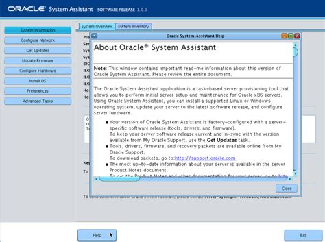 查看 oracle system assistant 自述文件 sun blade x3 2b（以前称为 sun blade x6270