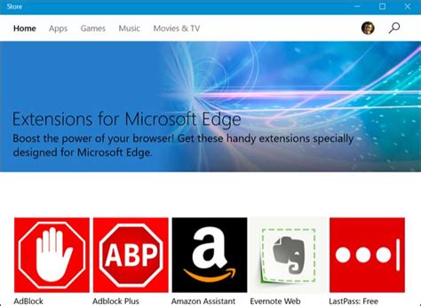 how to install extensions in microsoft edge