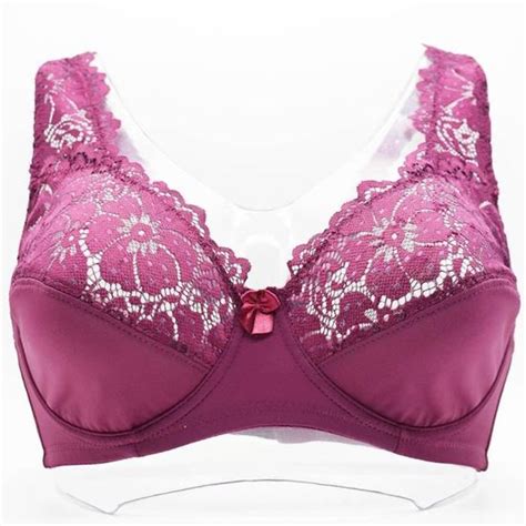 Soutien Gorge Soutien Gorge En Dentelle Florale Pour Femmes Grande