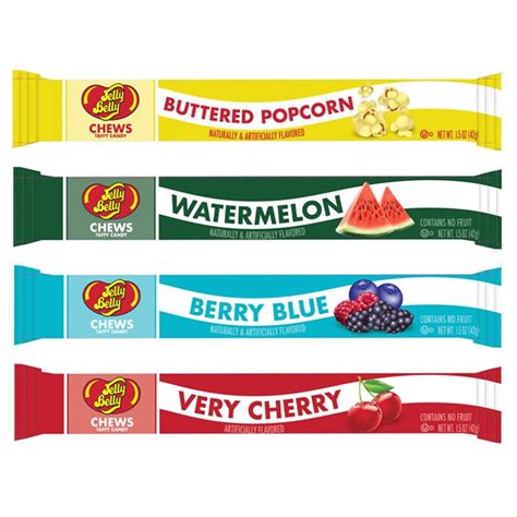 Jelly Belly Chews Assorted 24 Count Box