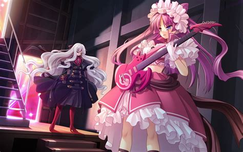 1536x864 Resolution Pink Haired Female Anime Character Hd Wallpaper