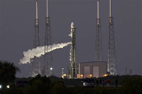 Spacex Aborts Launch Of Two Communication Satellites Into Orbit