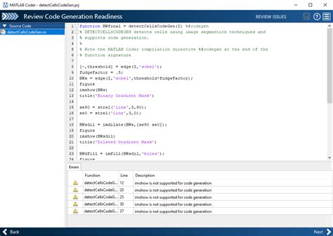 generate code for object detection matlab and simulink mathworks