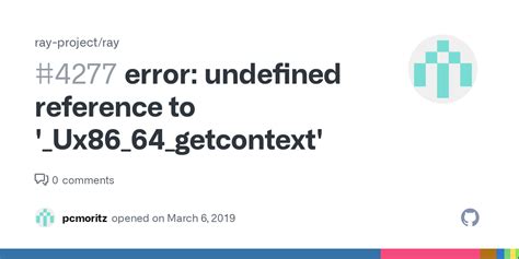 error undefined reference to ux86 64 getcontext · issue 4277 · ray